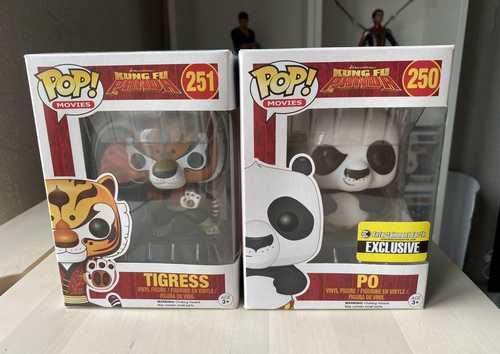 Funko Tigress и Po