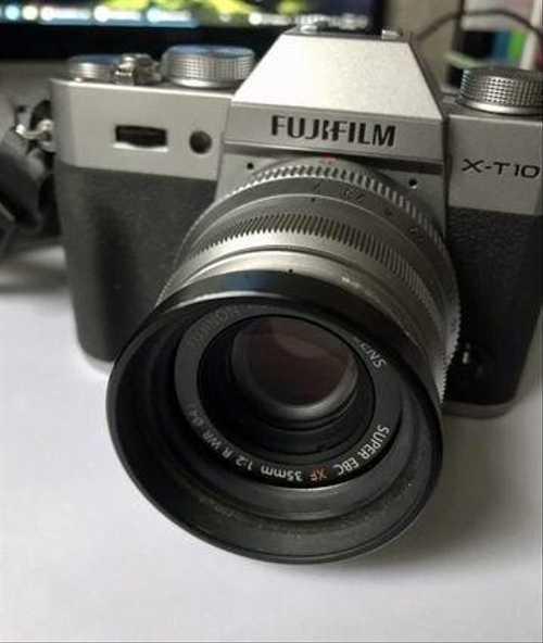 Фотоаппарат Fujifilm xt10 35mm