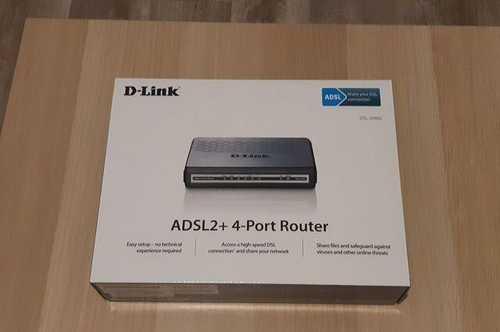 Wi-Fi роутер D-Link DSL-2540U