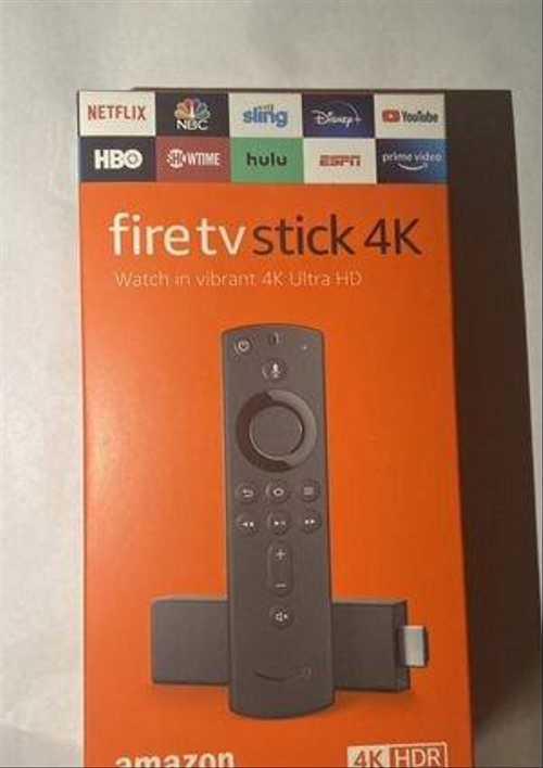 Новый медиаплеер Amazon Fire TV Stick 4k