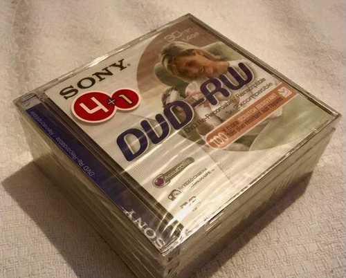 CD- RW диски мини. Sony 1,4 Gb, 30 мин. Упаковка 5