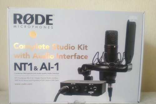 Rode NT1 / AI-1 Complete Studio Kit