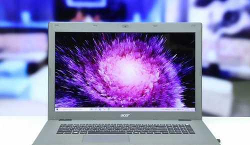 Ноутбук Acer 17", A8 4 ядра, Radeon R5 2GB, 8GB