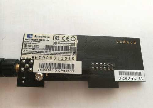 Wifi usb модуль azurewave AW-GA800BT 802.11 b/g