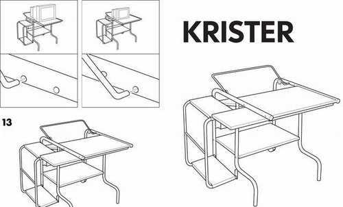 Продаю компьютерный стол Krister Икеа