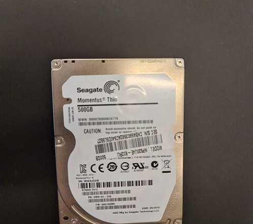 Жесткий диск Seagate Momentus ST500LT012 500Gb