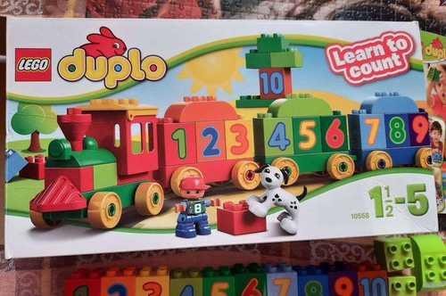 Lego duplo поезд Считай и играй