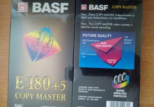Видеокассеты Basf E-180+5 новые запечатанные