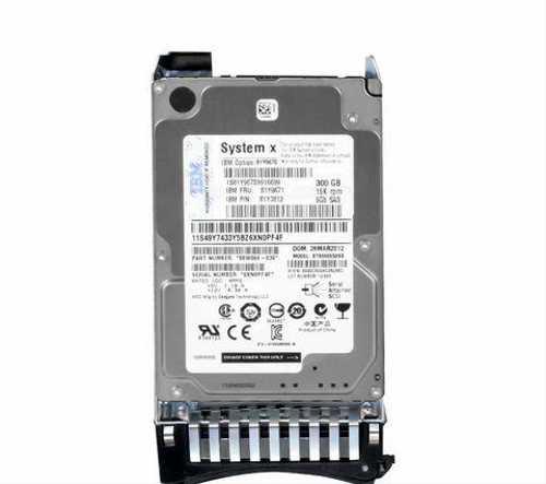 Жесткий Диск IBM 300GB 81Y9671 SAS 2.5