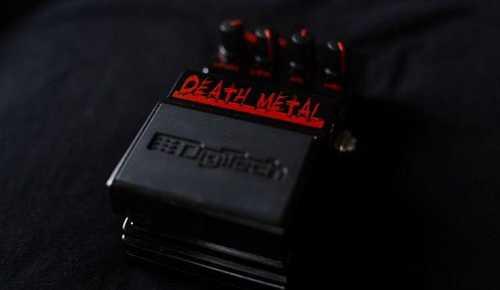 Гитарная педаль digitech Death Metal
