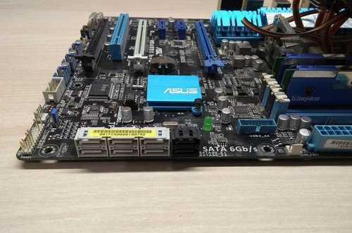 Комплект asus M5A99X EVO + FX-6100 + DDR3 1600 2gb