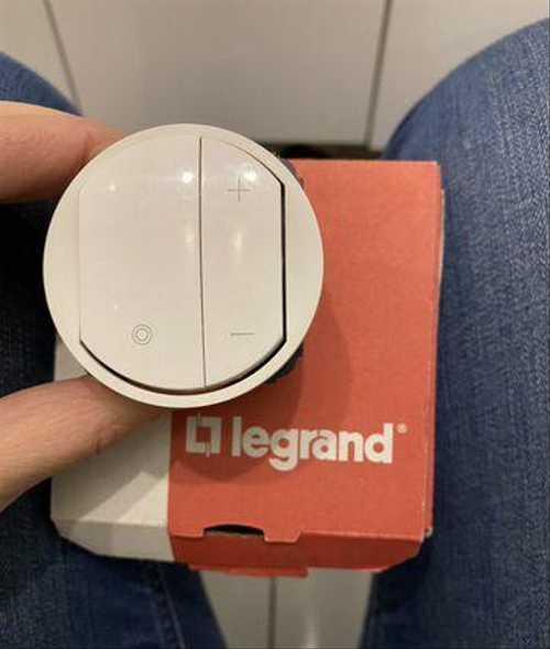 Светорегулятор Legrand Celiane белый новый