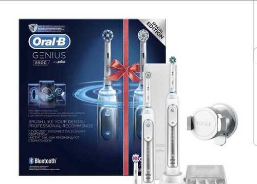 Набор из 2х электрических щёток Oral-b Genius 8900