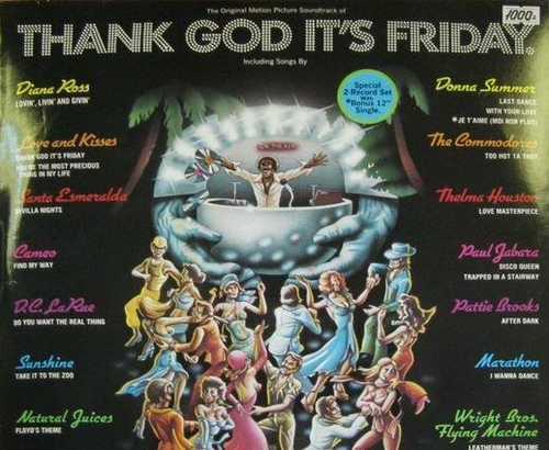 LP Thank God It's Friday (Soundtrack) Disco