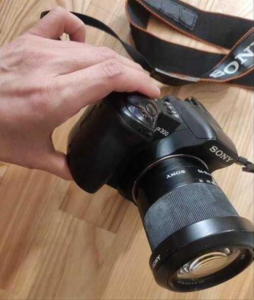 Зеркальный фотоаппарат sony а300