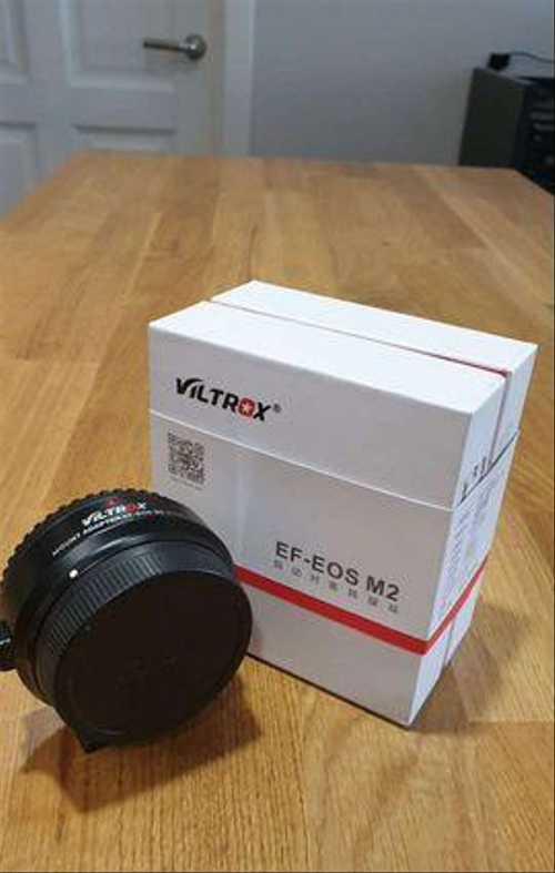 Адаптер Viltrox EF-M2II для Canon EF на M