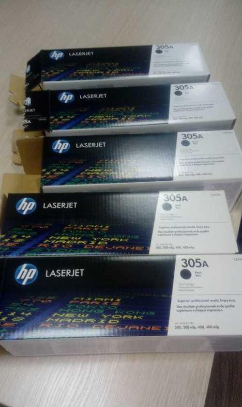 Картридж HP LaserJet 305A (CE410A)