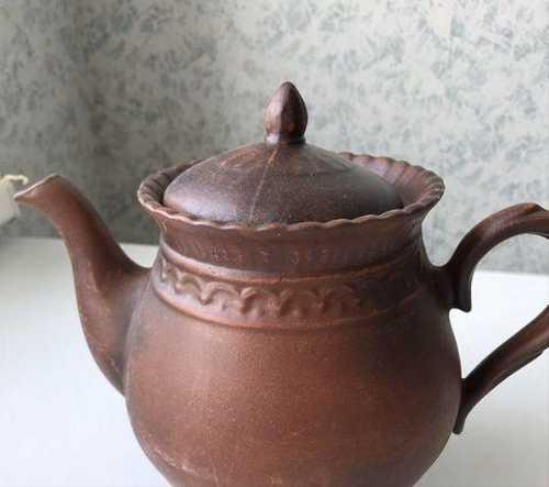 Заварочный чайник, глиняный