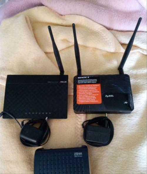 Wifi роутеры keenetic 2, Zte zxdsl831, Asus rtn10p