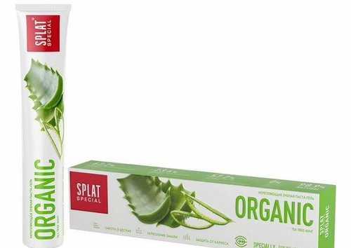 Зубная паста Splat Special "Organic. Органик", для укрепления эмали, рекомендована в период для беременности, 75 мл