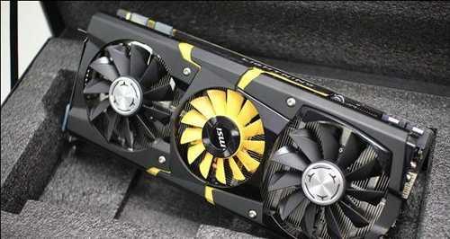 Видеокарта монстр GTX 780 MSI lightning