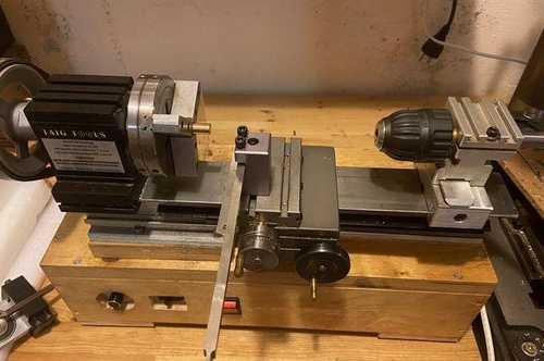 Токарный станок taig micro lathe II