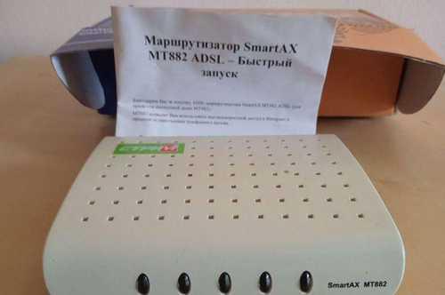 Adsl Маршрутизатор Huawei SmartAX MT882