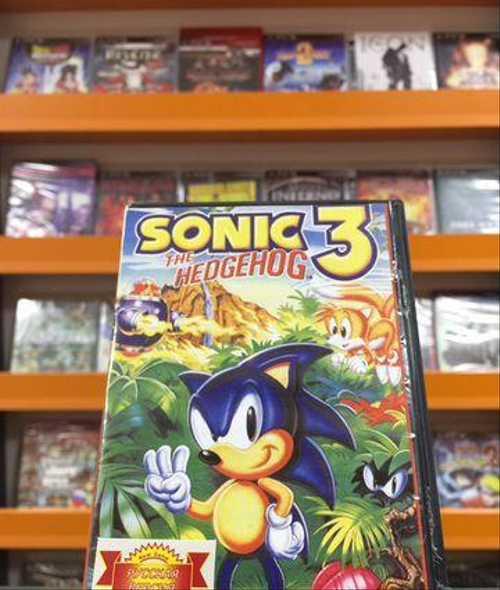 Sonic the Hedgehog 3 (Sega 16 bit Картридж)