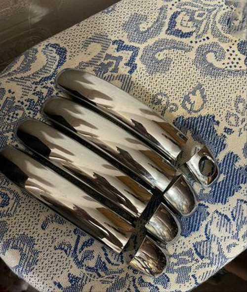 Накладки на дверные ручки touareg