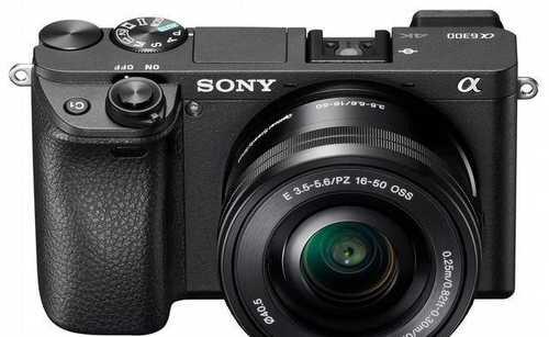 Фотоаппарат Sony Alpha ilce-6300 Kit