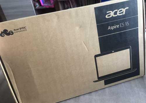 Компактный ноутбук Acer ES-15