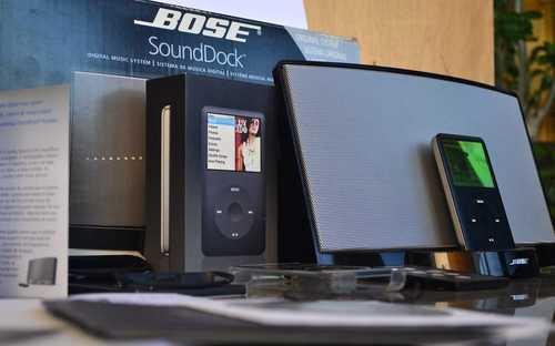 Bose SoundDock + iPod classic 80 gb