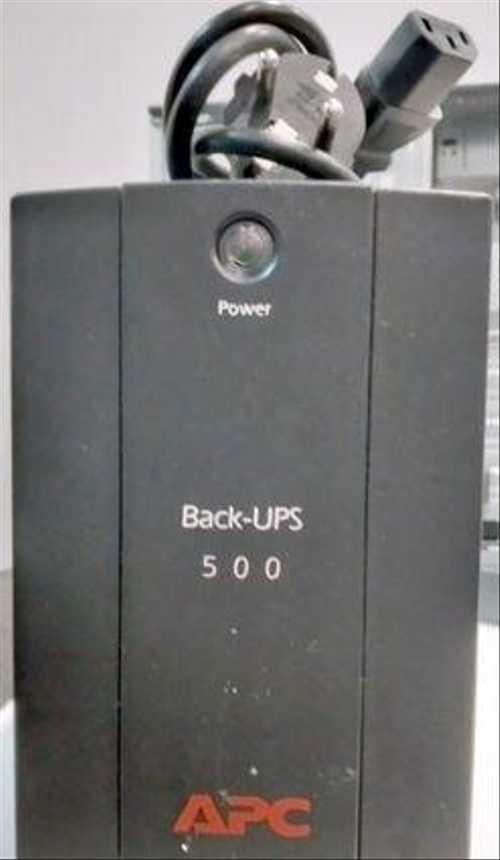 Ибп бесперебойники APC Back-UPS 500