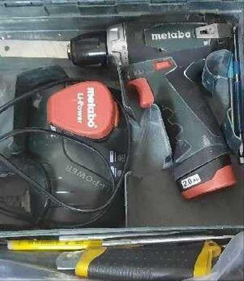 Шуруповерт metabo power max bs