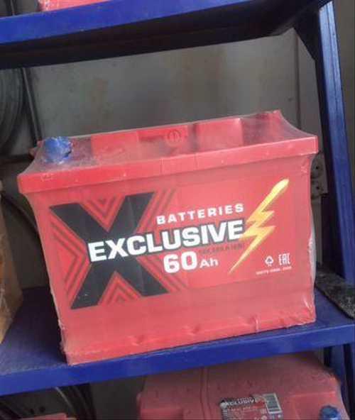 Аккумулятор exclusive 60AH 500A
