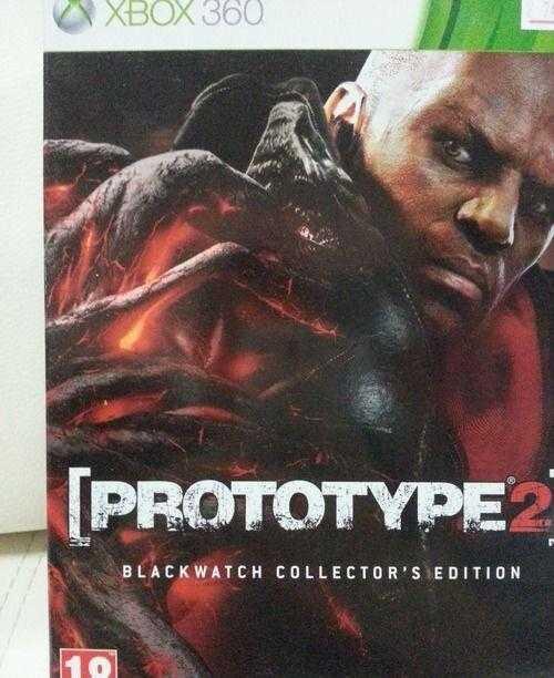 Prototype 2 Blackwatch Collectors Edition Xbox 360