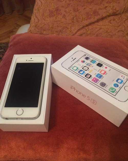 IPhone5S, silver, 16Gb