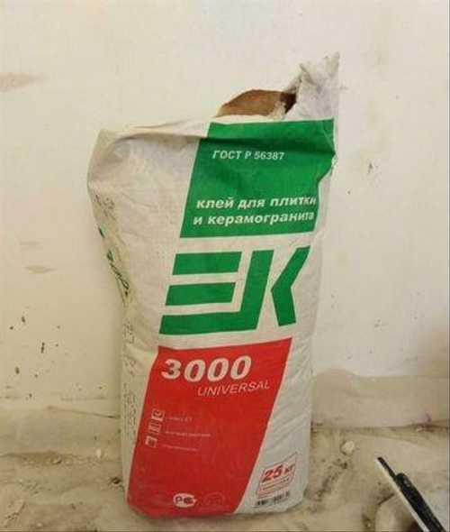 Плиточный клей EK 3000