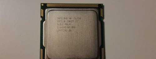 Процессор intel core i5 750 и озу 4гб