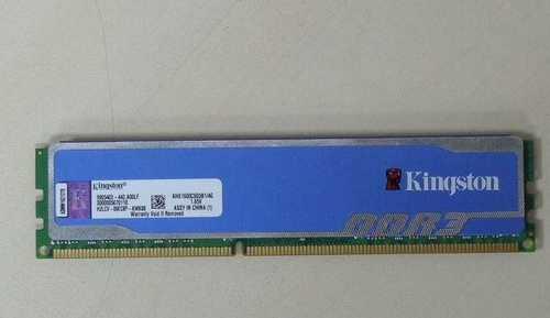 Опер. память DDR3 4Gb 1600MHz Kingston HyperX Blu