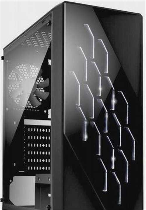 Корпус ATX Zalman S1, Midi-Tower, без бп, черный