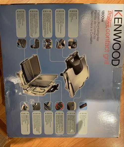 Электрогриль Kenwood Contact gril 1800 W