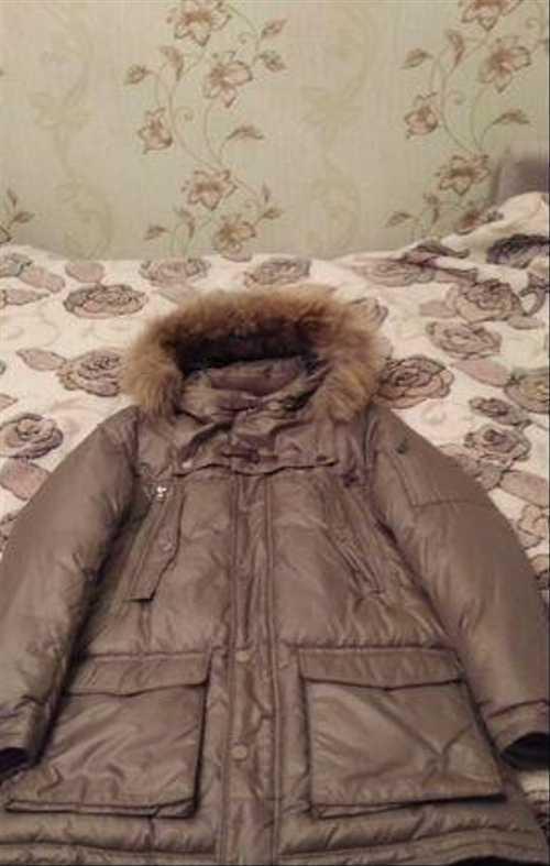 Куртка зимняя для мальчика подростка