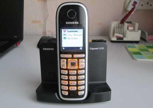 Телефон dect Siemens Gigaset C470