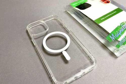 Чехол на iPhone 13 Pro Max Clear Case Magsafe