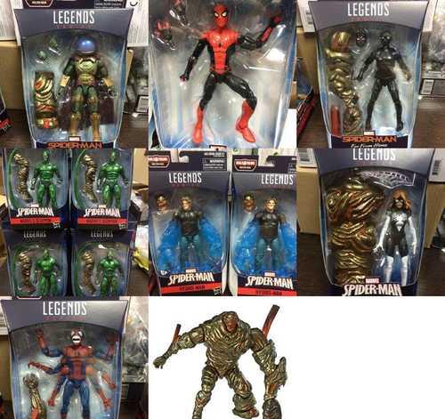 Фигурки из серии Marvel Legends Spider-Man: Far fr