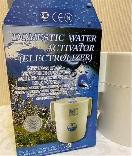 Новый бытовой активатор воды (электролизер) PTV-A