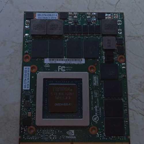 Видеокарта для ноутбука Nvidia Tesla M6 8Gb 980M
