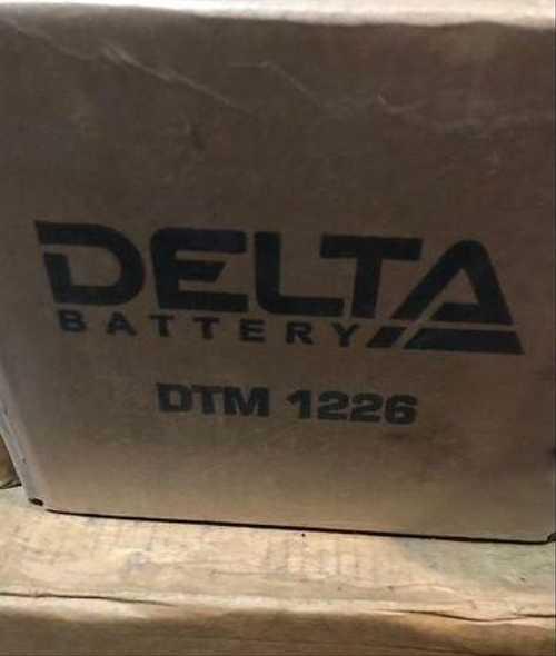 Аккумулятор для ибп Delta DTM 1226