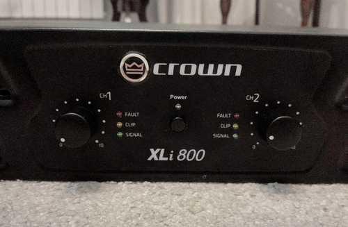Crown XLi800 усилитель 2x300Вт